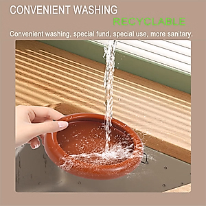 KAZETEC Set of 4 Reusable Silicone Fruit and Vegetable Storage Containers for Fridge - Keep Your Avocado, Onion, and Fruit Fresh and Organized in the Kitchen