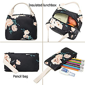 JIANYA School Backpack for Teen Girls School Bags Lightweight Kids Girls School Book Bags Backpacks Sets