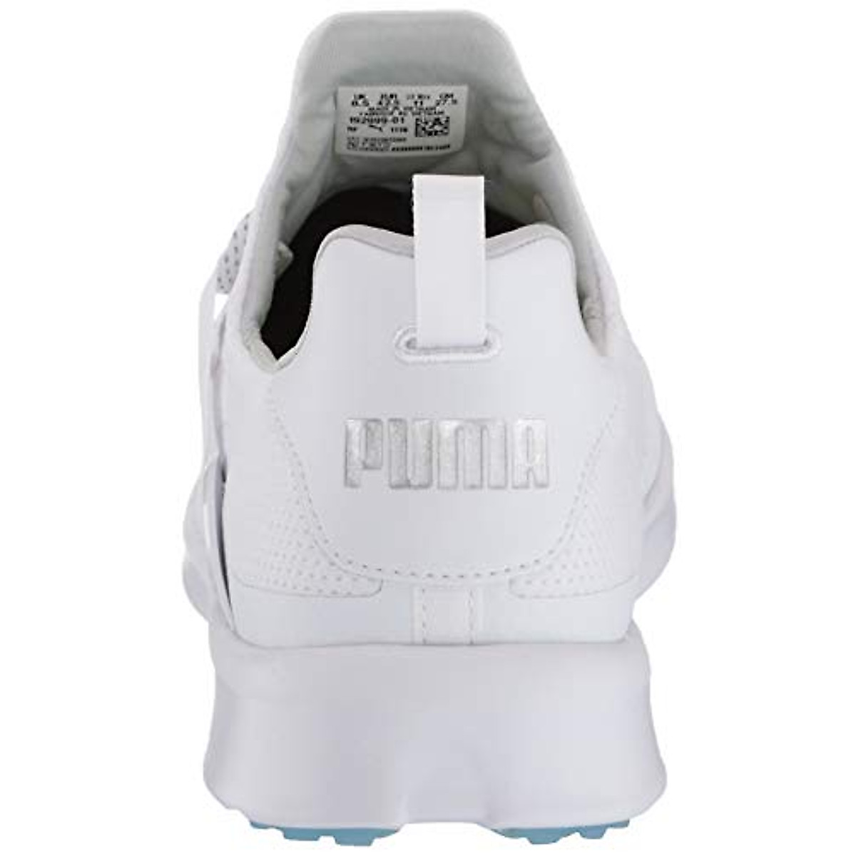 Puma Golf Women's Laguna Fusion Sport Golf Shoe, Puma White-Puma White, 6.5 M US