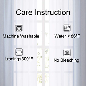 Dark Grey Ombre Faux Linen Sheer Curtains for Bedroom Living Room Rod Pocket, 2 Tone Reversible Gradient Voile Semi Window Curtains,Privacy and Light Filtering, Set of 2 Panels, 54 x 63 Inch Length