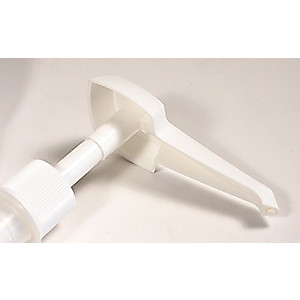 Carlisle FoodService Products Universal Condiment Pump/Dispenser Kit with 5 Lids, White