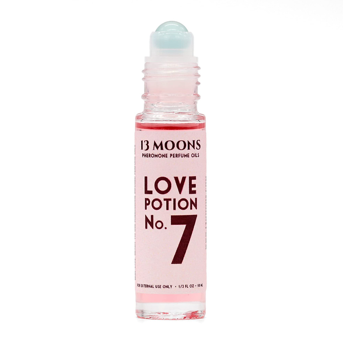 13 Moons Love Potion Number 7 Pheromone Infused Perfume Roll-on Oil, Strong Attraction Unisex Pheromones…