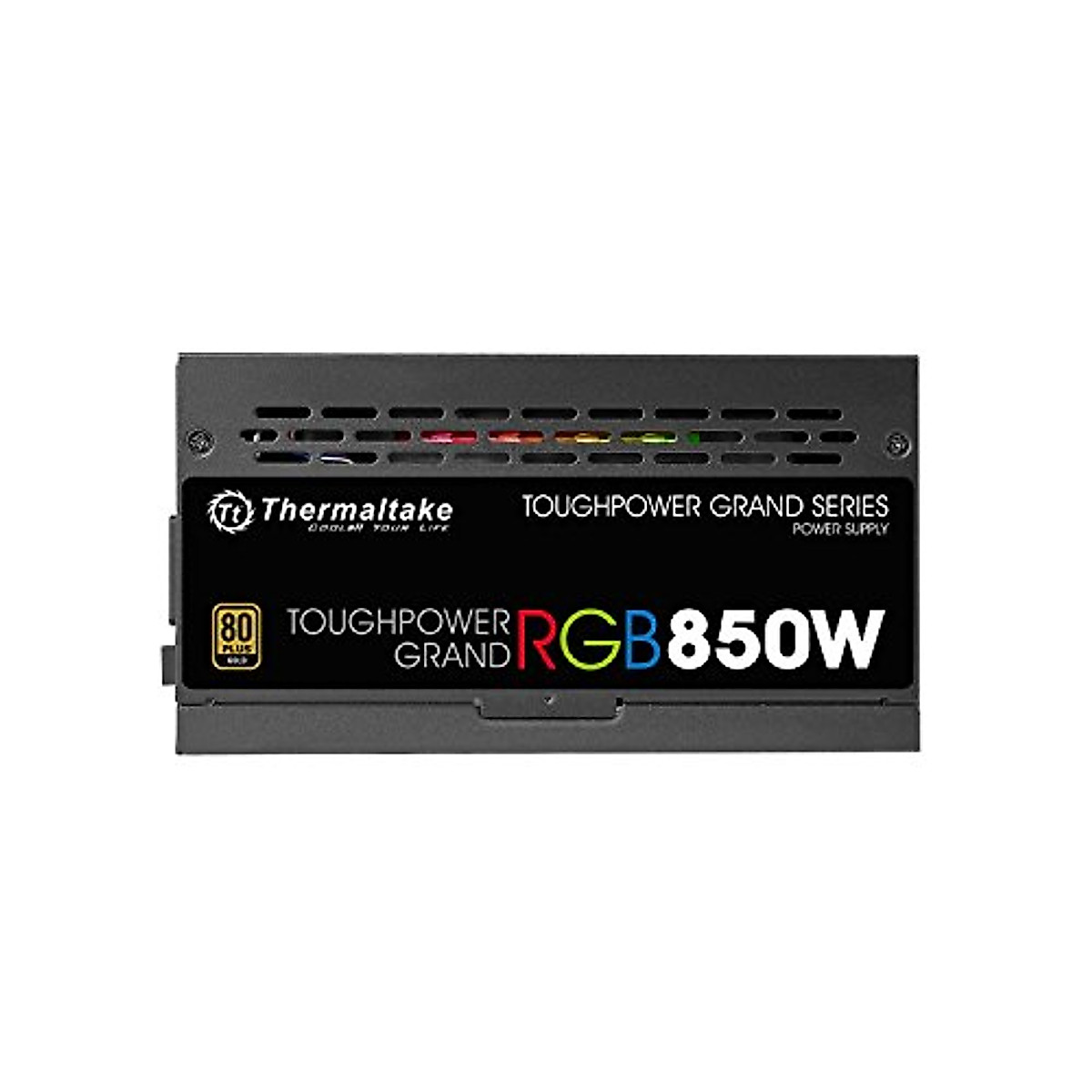 Thermaltake Toughpower Grand RGB 850W 80+ Gold Smart Zero 256-Color RGB Fan Fully Modular Power Supply 10 Yr Warranty PS-TPG-0850FPCGUS-R