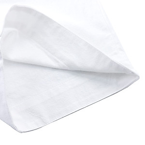 LVCBL Men's Linen Shorts Drawstring Waistband Lounge Shorts White XL