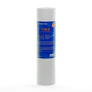 Filters Fast FF10S-20 Compatible Replacement for Pentek PS20-10C Water Filter Cartridge, 10-Inch