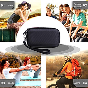 LTGEM Hard Case for Andis 17220/17200 / 17150/17155 / 17160 Pro Foil Lithium Titanium Foil Shaver - Travel Protective Carrying Storage Bag