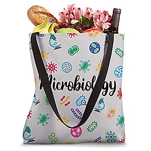 Microbiology Proud Microbiologist Biology Lover Gift Tote Bag