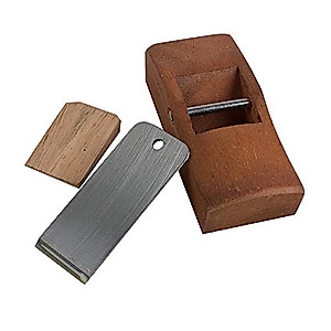 Mini Wooden Hand Planer Japanese Hand Plane Blade Router Tools for Carpenter Sharpening Woodworking Handle Tool Set-114.53 cm/ 4.31.81.2 inch