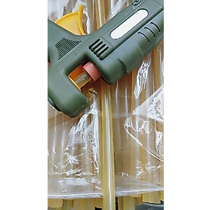 Othmro 10Pcs Hot Glue Sticks 9.8" Length 0.43" Dia Glue Sticks Bulk, Hot Glue Gun Refill Sticks, Hot Melt Adhesive Glue Stick All-Purpose Dual Temp Glue Sticks (Blue)