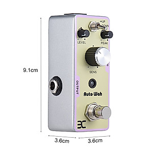 mewmewcat TC-61 Auto Wah Guitar Effect Pedal True Bypass,Auto Wah ffect Pedal