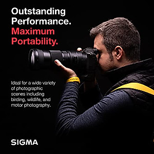 Sigma 150-600mm Canon Zoom Telephoto Lens F/5-6.3 DG OS HSM Bundle with Sigma Lens for Canon, Front and Rear Caps, Lens Hood, Lens Case, 2X 128GB SanDisk Memory Cards (7 Items) - Sigma 150 600 Lens