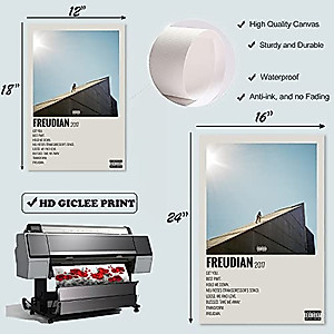 Aorozhi Daniel Caesar Poster Music Album Cover Poster Canvas Art Wall Pictures for Modern Office Decor Prints 12" x 18" Unframed