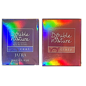 Jafra Double Nature Cool and Double Nature Crazy EDT 1.7 Fl.oz