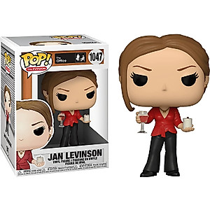 POP The Office - Jan Levinson with Wine & Candle Funko Vinyl Figure (Bundled with Compatible Box Protector Case)