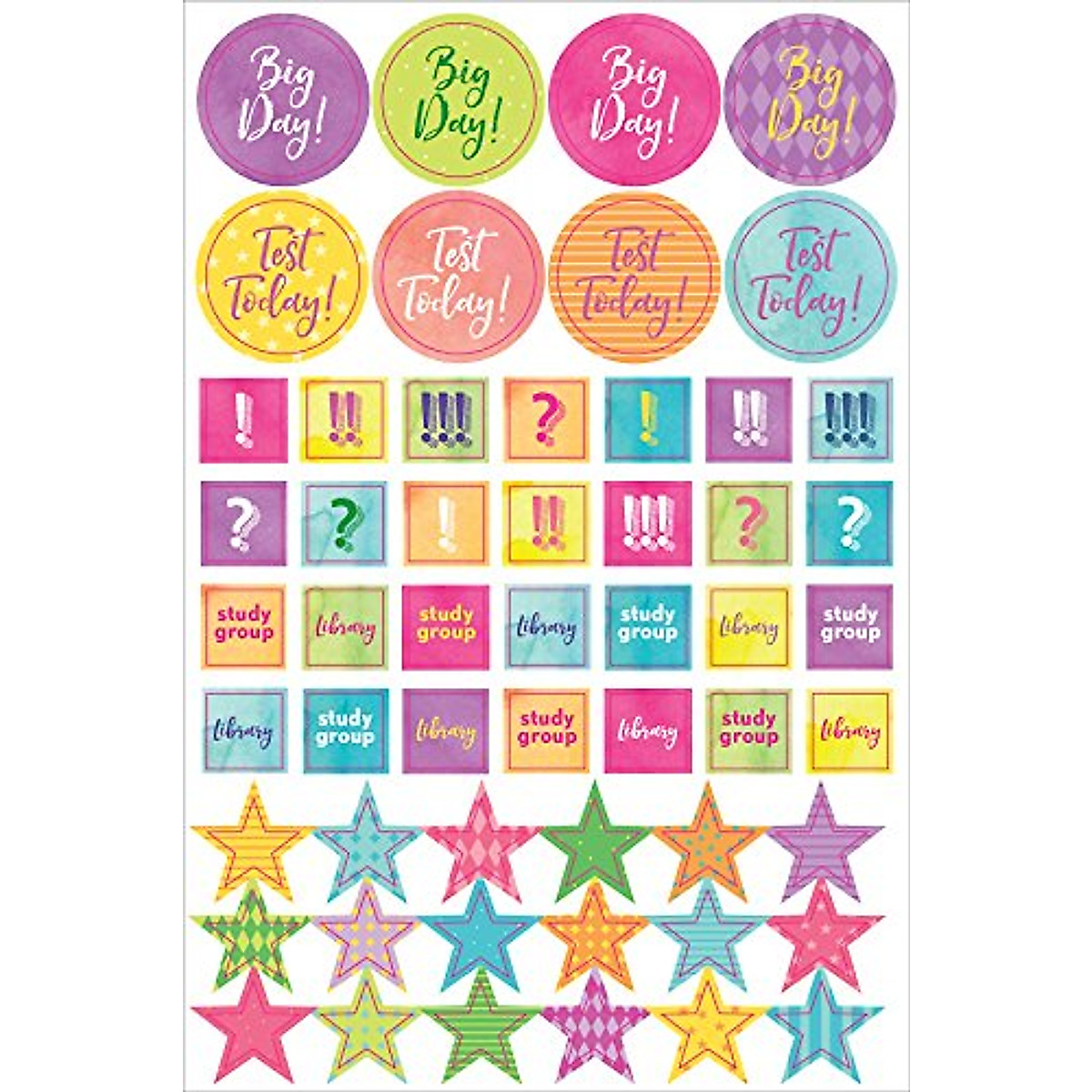 Student Planner Stickers (Set of 575 Stickers)
