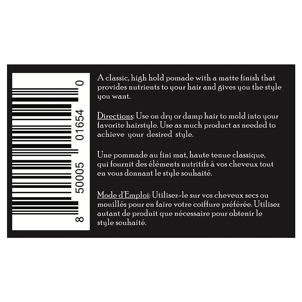 Brickell Men's Products Hair Styling Clay Pomade For Men, Natural & Organic with Strong Hold & Matte Finish, Product for Modern Hairstyles, 2 Ounces, Scented