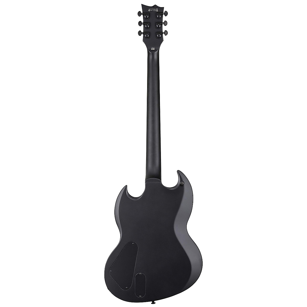 ESP LTD Viper-400 Baritone Electric Guitar, Black Satin
