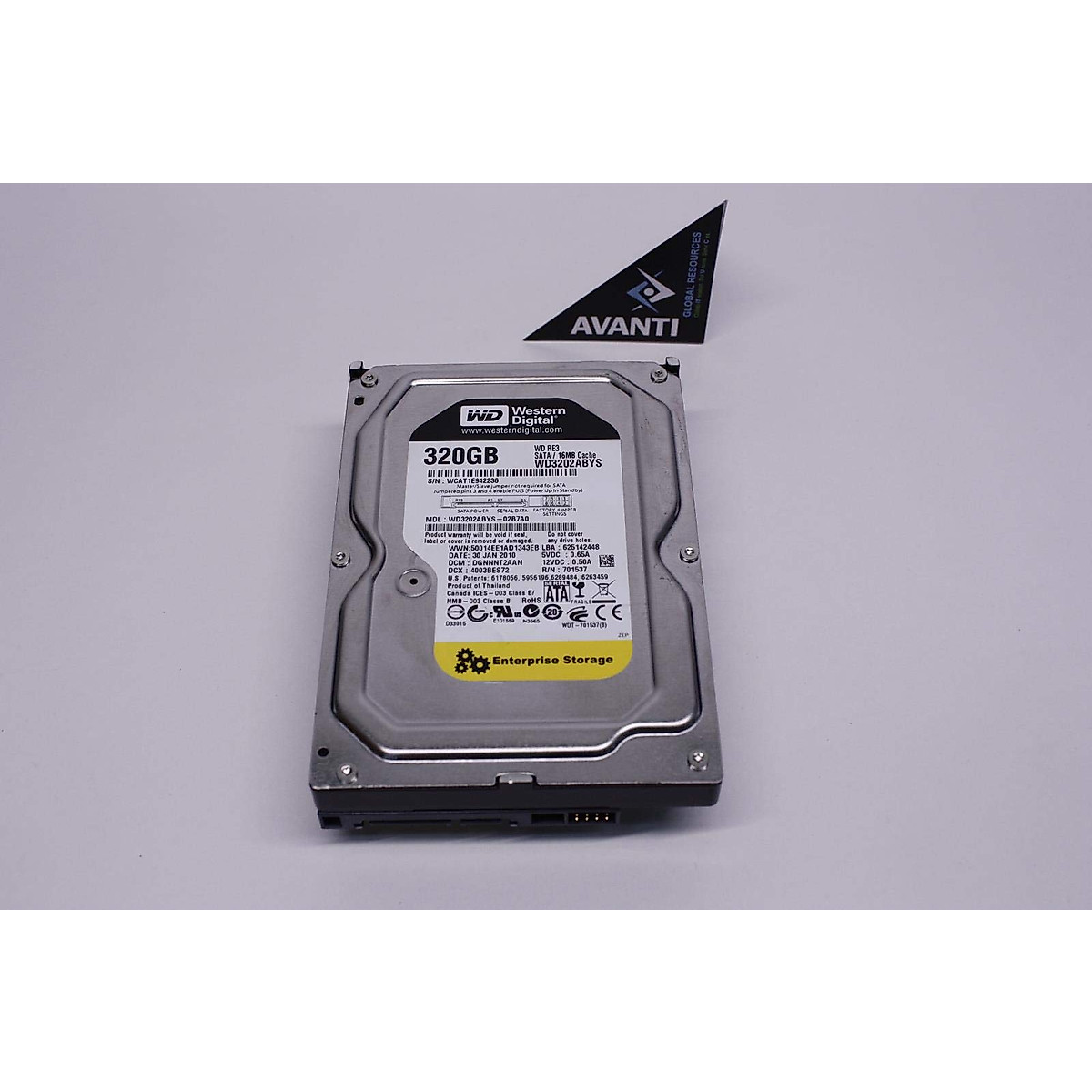 Western Digital WD3202ABYS-02B7A0 320GB DCM: DHRNHT2CHN