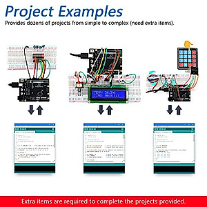 Freenove Control Board V4 (Compatible with Arduino IDE) with USB Type-C Interface, Detailed Instructions, Example Projects and Code