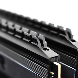 Patriot Viper 4 Blackout DDR4 RAM 64GB (2X32GB) 3200MHz CL16 1.35v UDIMM Desktop Gaming Memory Kit Compatible with XMP - PVB464G320C6K