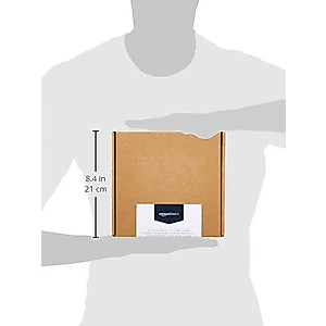 Amazon Basics PLA 3D Printer Filament, 1.75mm, Black, 1 kg Spool