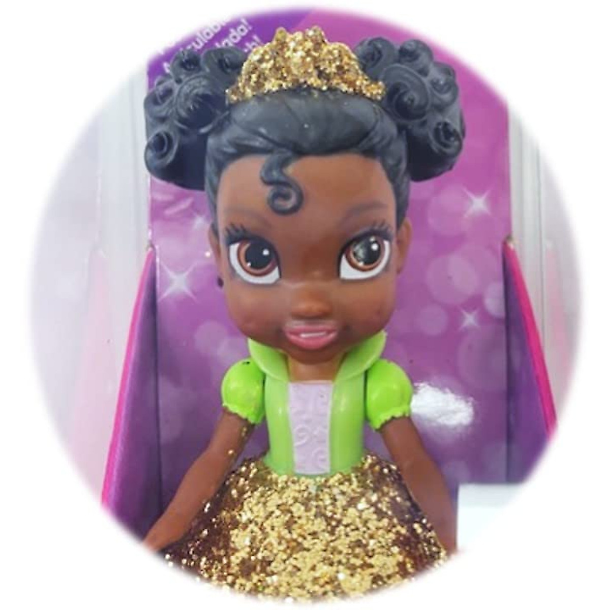 Amarina Packed in Clear Box for Gift Disney Princess Mini Poseable 3.5'' Doll Choose from All 11 Style Princess Characters (Tiana)