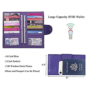 Tote Handbags for Women Purse and Wallet Set Large Shoulder Bags Crossbody Purses Satchel Purple