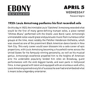 2023 This Day in Black History Boxed Calendar: 365 Days of Incredible Black Icons, Achievements, & Events (Daily Calendar, Inspirational Desk Gift)