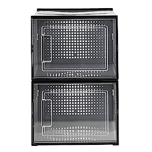 パール金属(PEARL METAL) AZ-5082 Shoe Box, Lサイズ, BLKP Black