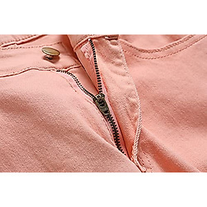 WULFUL Men's Ripped Jeans Slim Fit Skinny Stretch Comfy Denim Jeans Pants