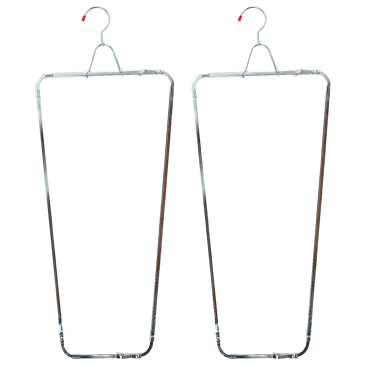 Trenton Gifts Pants Stretcher | Set of 2 | Wrinkle Free Pants Silver