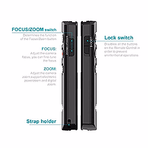 AODELAN Camera Remote Control Remote Shutter Commander for Sony ZV-E10,FX3,A1,a6100, a6400, a6600, a7C, a7 III, a7R III, a7R IV, a9, a9 II, DSC-RX0 II, DSC-RX100 VII, ZV-1; Replace Sony RMT-P1BT