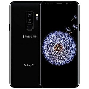 Samsung Galaxy S9+ Plus G965U 64GB 6GB RAM 6.2 Display IP68 Water Resistance TMobile GSM Unlocked - Midnight Black