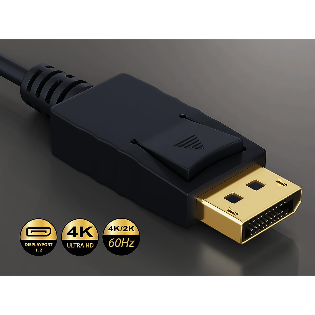Cable Leader 15 ft Gold Plated Premium DisplayPort to DVI Cable 28 AWG
