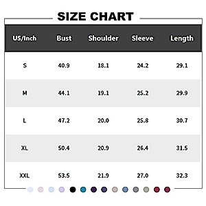 ATOFY Men's Long Sleeve Dress Shirt Regular Fit Casual Button-Down Solid Shirts(Blue, M)