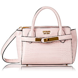 GUESS Enisa Mini Satchel, Powder Pink