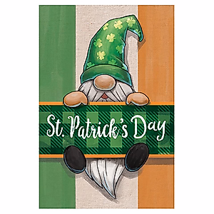 Super Tough St. Patrick's Day Garden Flag - Happy St. Patrick's Day