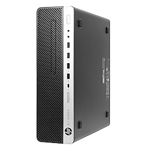 HP EliteDesk 800 G3 Small Form Desktop, Intel Core 7th Gen i5 7500 3.4Ghz, 32GB DDR4 RAM, 500GB Hard Drive, USB Type C, Windows 10 Pro (Renewed)
