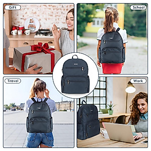 Olikraft Crochet Bag Organizer - Yarn Bag for Crochet Accessories and Gadgets, Knitting Bag for Yarn Storage & Crochet Supplies, Crochet Bags Crocheting, Knitting bags and totes (Blue)