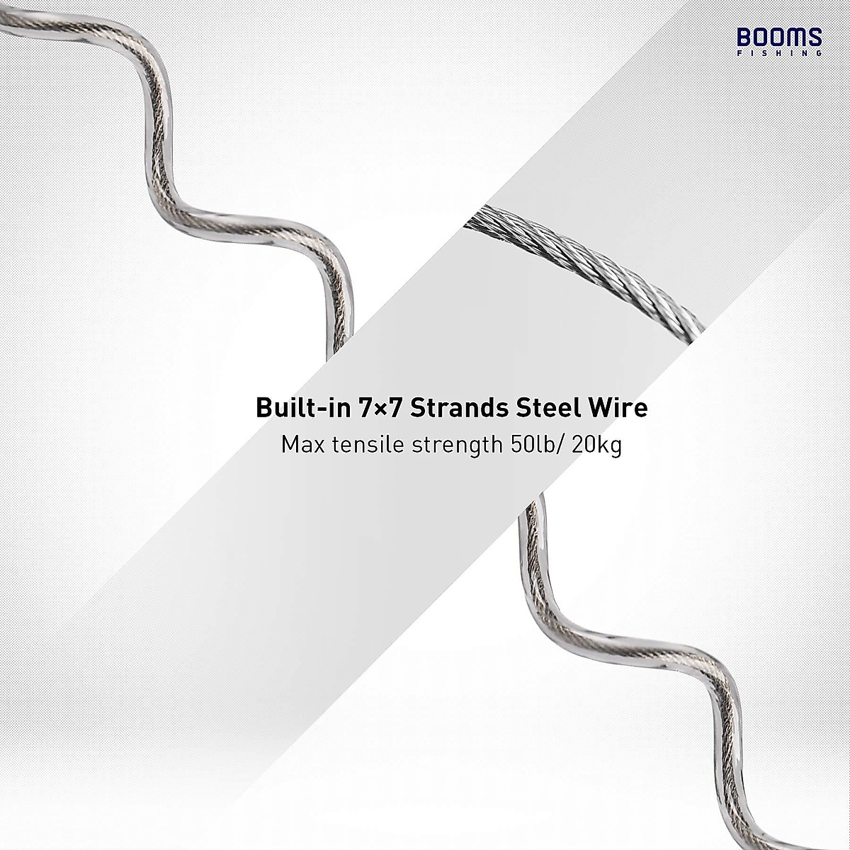 Booms Fishing T02 Heavy Duty Coil Lanyards and T04 Tool Lanyards