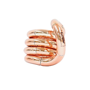 Tangle® Palm Metallic 2-Pack Steel Silver and Rose Gold