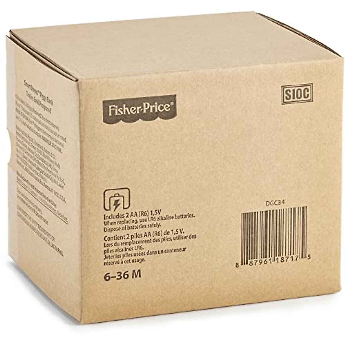 Fisher-Price Laugh & Learn Baby Learning Toy Smart Stages Piggy Bank With Songs Sounds And Phrases For Infant To Toddler Play [Amazon Exclusive]