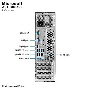 Lenovo ThinkCentre M92p High Performance SFF Desktop Computer, Intel Core i5 CPU up to 3.6GHz, 8GB DDR3 RAM, 500GB HDD, Windows 10 Professional (Renewed) (i5 8GB WiFi)