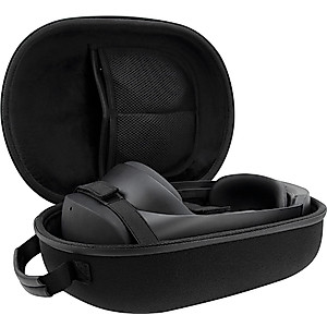 Hard Carrying Case Compatible with Quest Pro Accessories VR Headset with all in one storage, Touch Controllers and Other Accessories, Ultra-Sleek Design for Travel and Storage