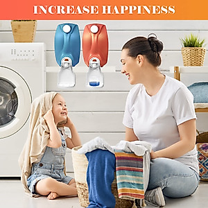 Laundry Detergent Cup Holder 2 Pack, Detergent Drip Catcher Organizer to Keep Room Tidy, Soap Tray Dispenser Laundry Detergent Gadget Fit for Most Softener Liquid Economic Sized Bottles No More Leaks