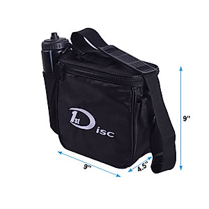 Disc Golf Starter Set-2 PCS Putter, 2 PCS Mid-Range, 2 PCS Driver, 1 Mini disc，1 Towel with Bag