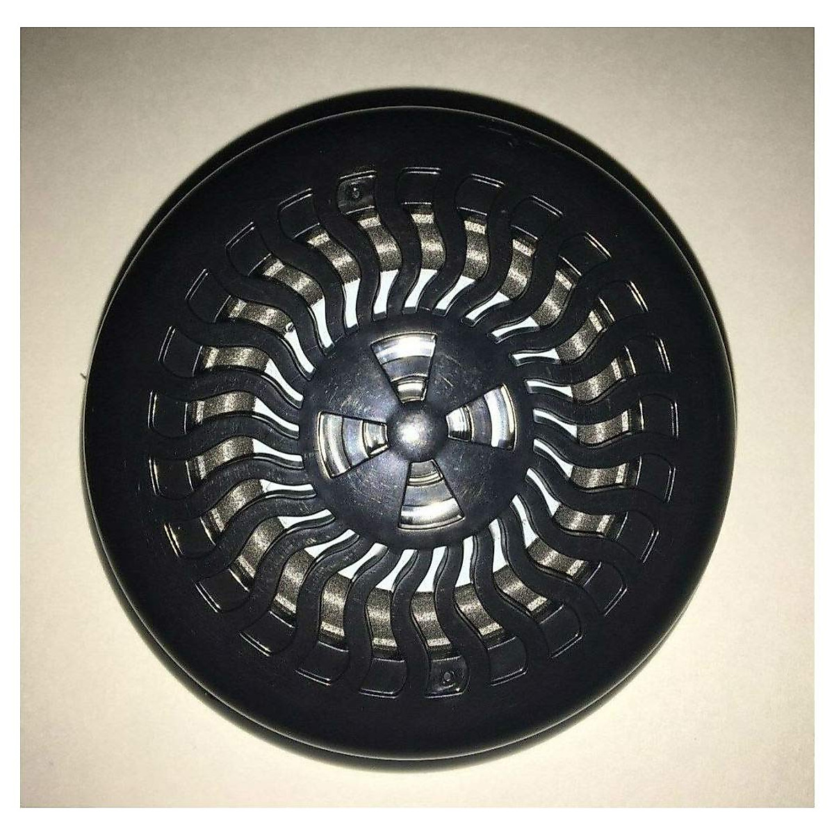 KCHEX 2 Black Wavy Blue LED 5.25" Flush Mount Speaker UV Waterproof