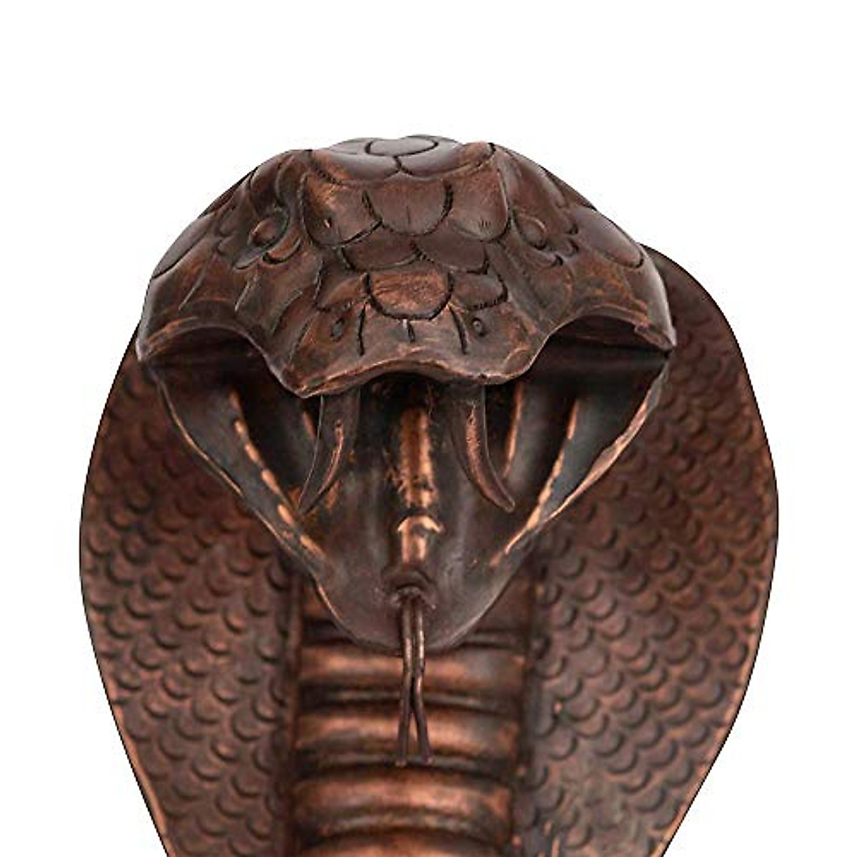 Premier Copper Products TH_COBRA 7.5-in Handcrafted Copper Cobra Beer Tap Handle