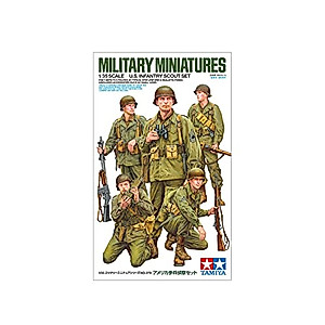 TAMIYA 1/35 U.S. Infantry Scout Set TAM35379 Plastic Accys Figure Sets