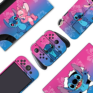 SadSkins Full Wrap Skin , Anime Switch OLED Protector Skin Cover Matte Vinyl Decal Stickers（Only Switch OLED）